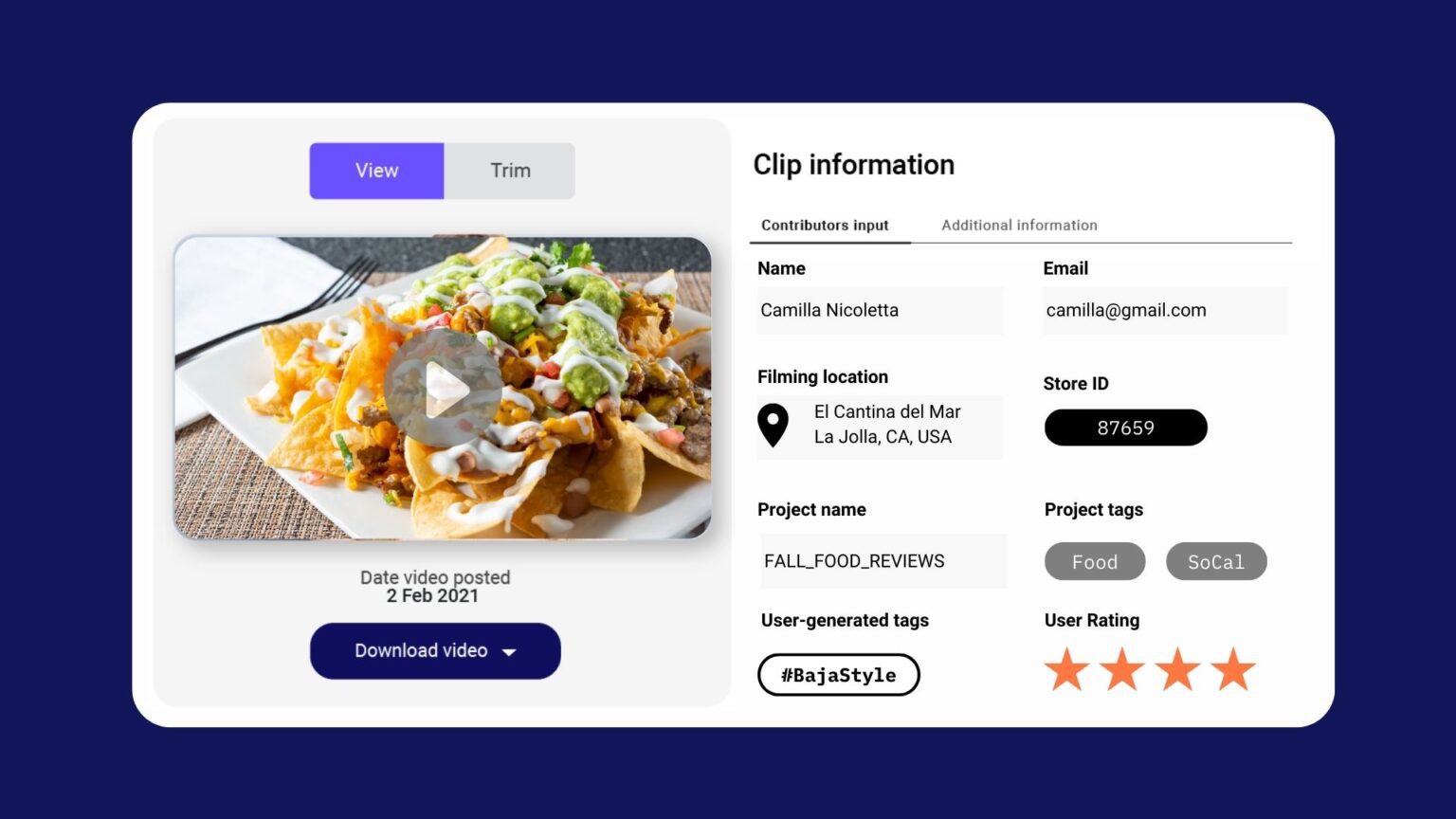 User-generated video submission platform | Vloggi